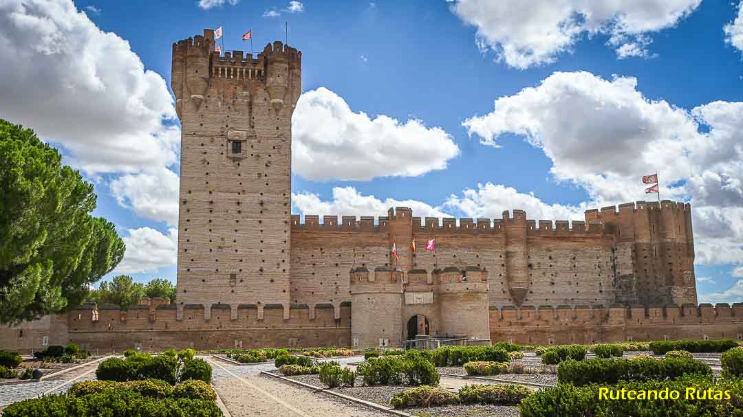 Castillo de La Mota, en Medina del Campo (Valladolid)