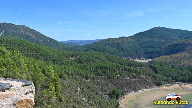 El Meandro del Melero desde el Mirador de la Antigua